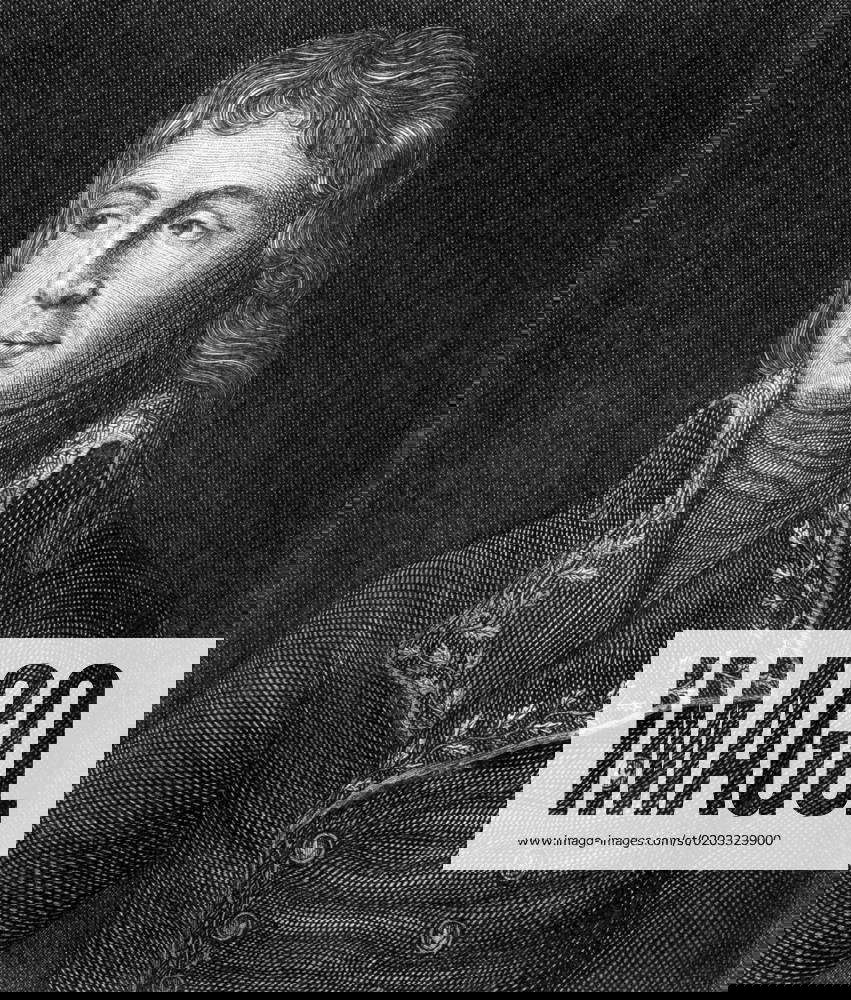 Louis Desaix (1768-1800) on engraving from 1859. French general and ...