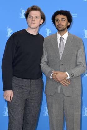 Enno Trebs and Langston Uibel at the photocall for the feature film Red ...