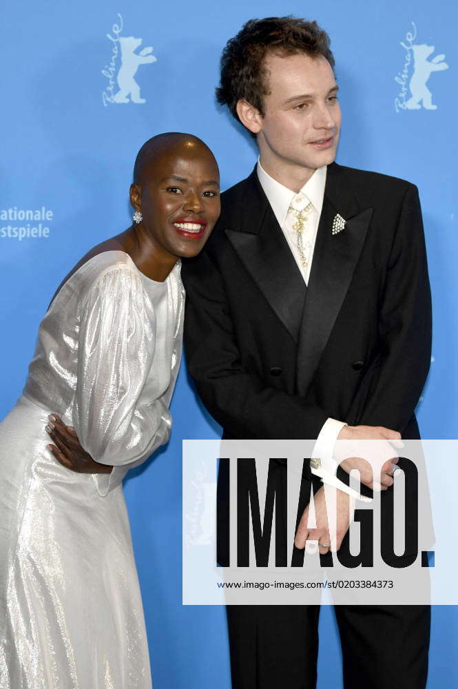 Girley Charlene Jazama and Leonard Scheicher at the photocall for the ...