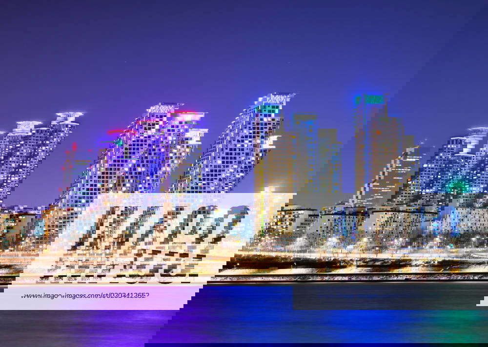 Han River in Seoul, South Korea