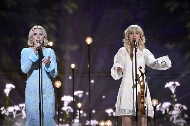 MALMÖ, SWEDEN 20230225 Signe Hjördis, Signe Bornemark and Hjördis ...