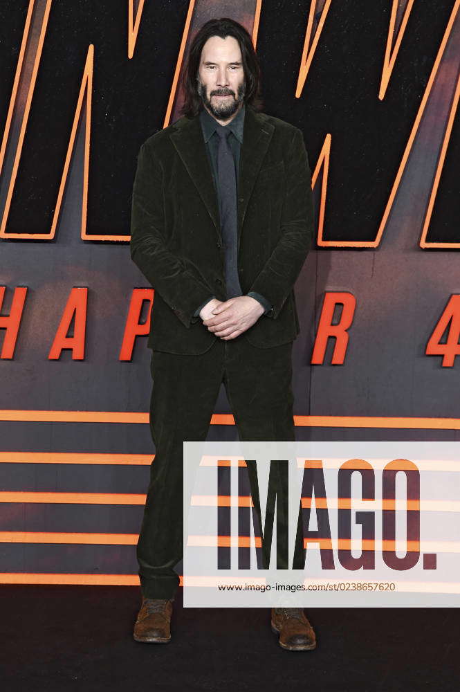 Keanu Reeves At The Premiere Of The Motion Picture John Wick Chapter 4