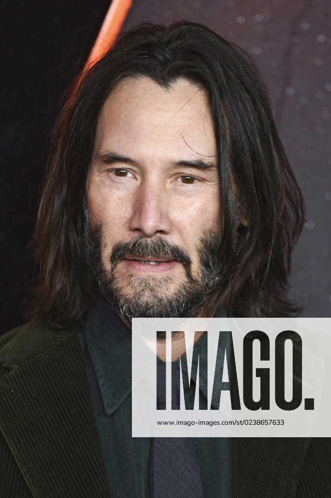 Keanu Reeves At The Premiere Of The Motion Picture John Wick Chapter 4