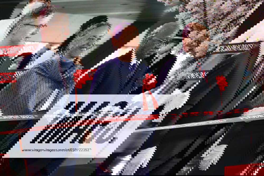 March 7, 2023, Tokyo, Japan: Melba Pria (C) Ambassador of Mexico to ...