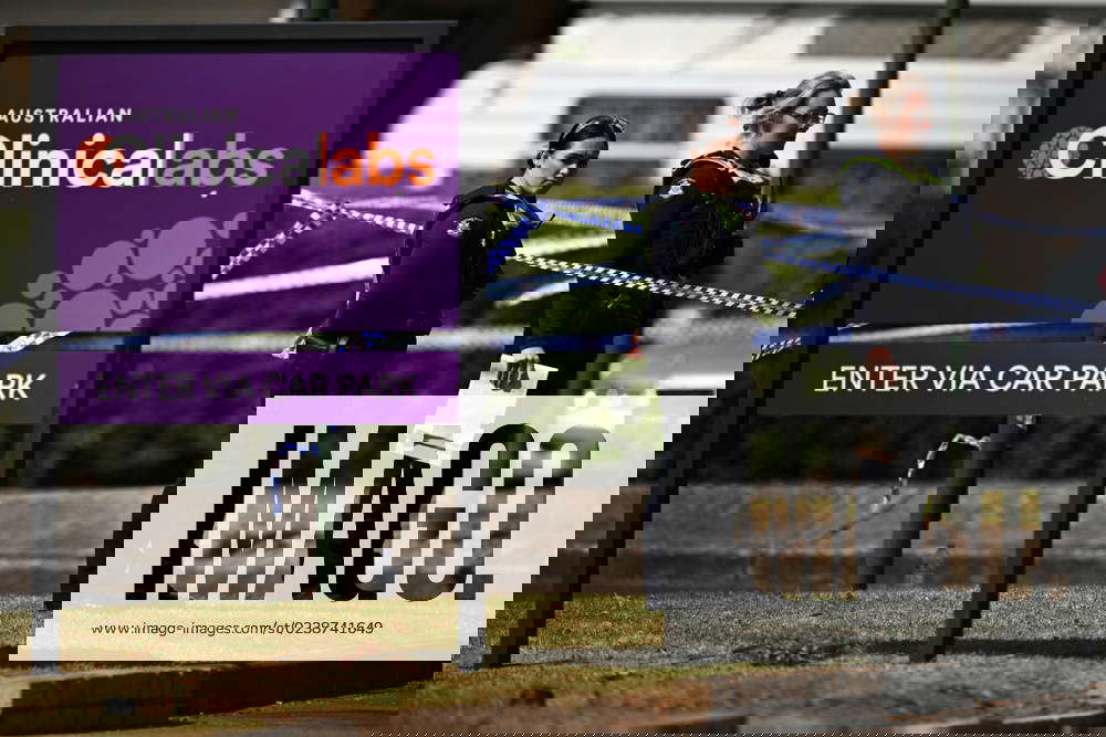 Vic Crime Scene Reservoir Victoria Police Tape Off A Crime Scene At