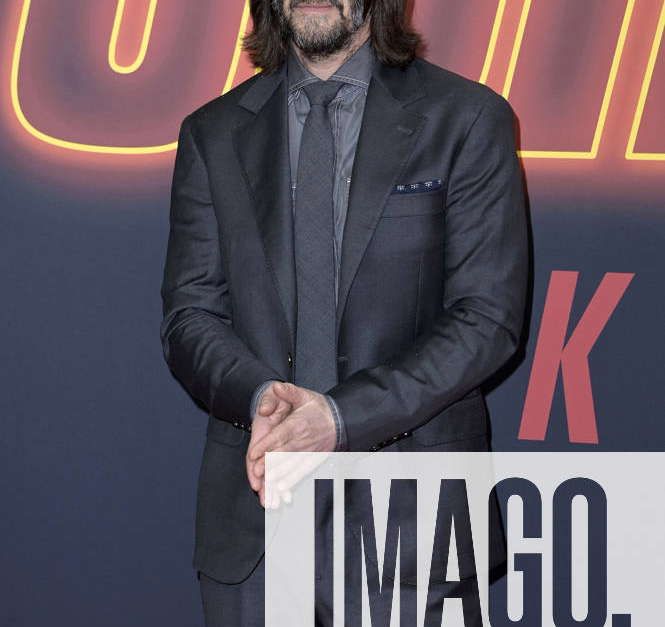 Keanu Reeves At The Premiere Of The Motion Picture John Wick Chapter 4
