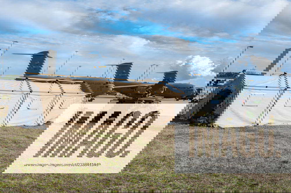 A mobile command and control point is set up during mission generation ...