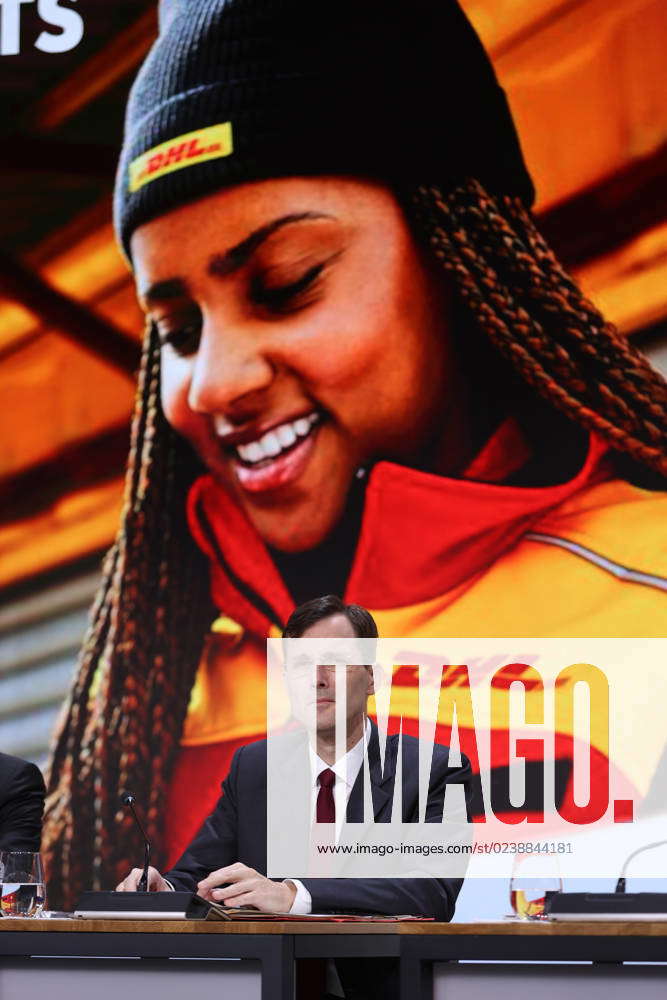 Tobias Meyer, successor to CEO Frank Appel, sits on the podium at the ...