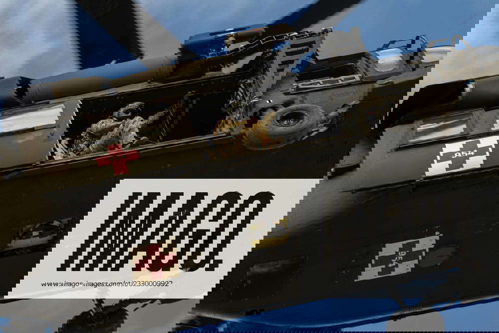 A U.S. Army UH-60 Black Hawk helicopter assigned to 5th Battalion, 159th Aviation Regiment, Alpha