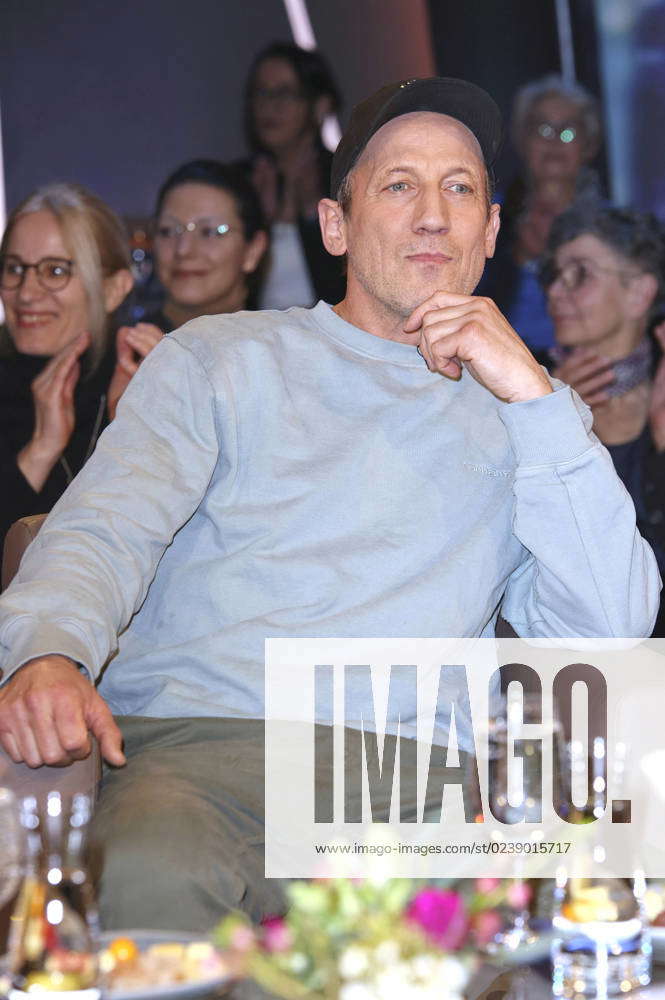 Wotan Wilke Möhring at the recording of the NDR Talk Show in the NDR ...