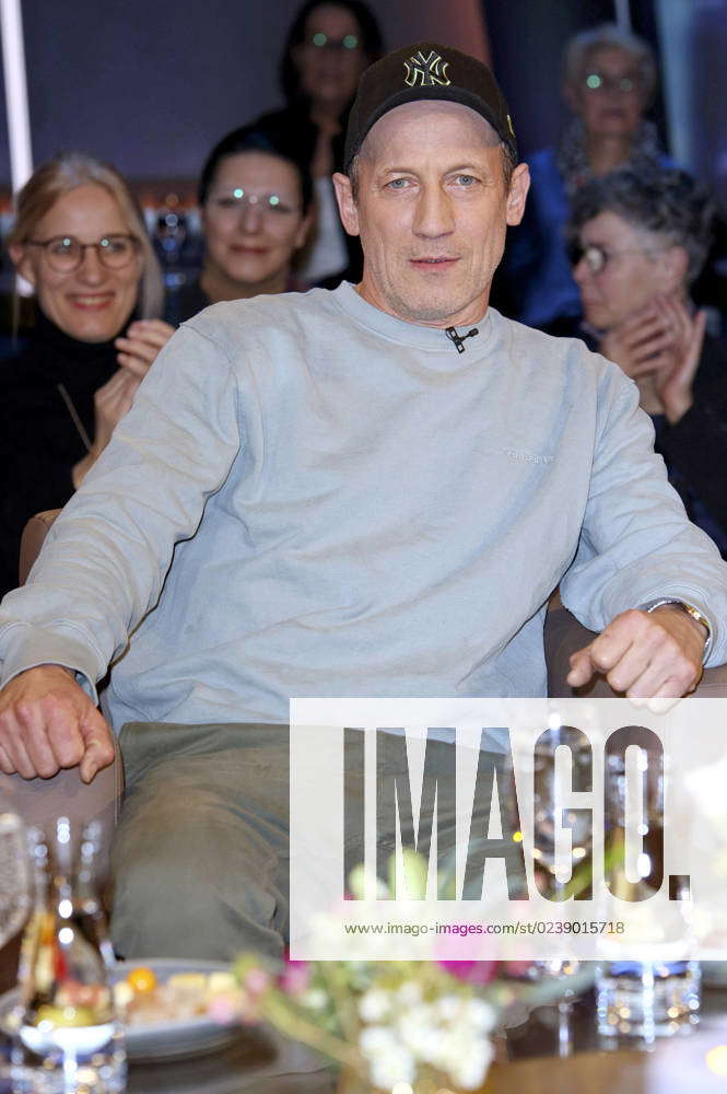 Wotan Wilke Möhring at the recording of the NDR Talk Show in the NDR ...
