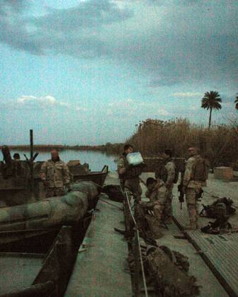 M-6500K-015. Complete Scene Caption: Riverine Squadron, Detachment 3 ...