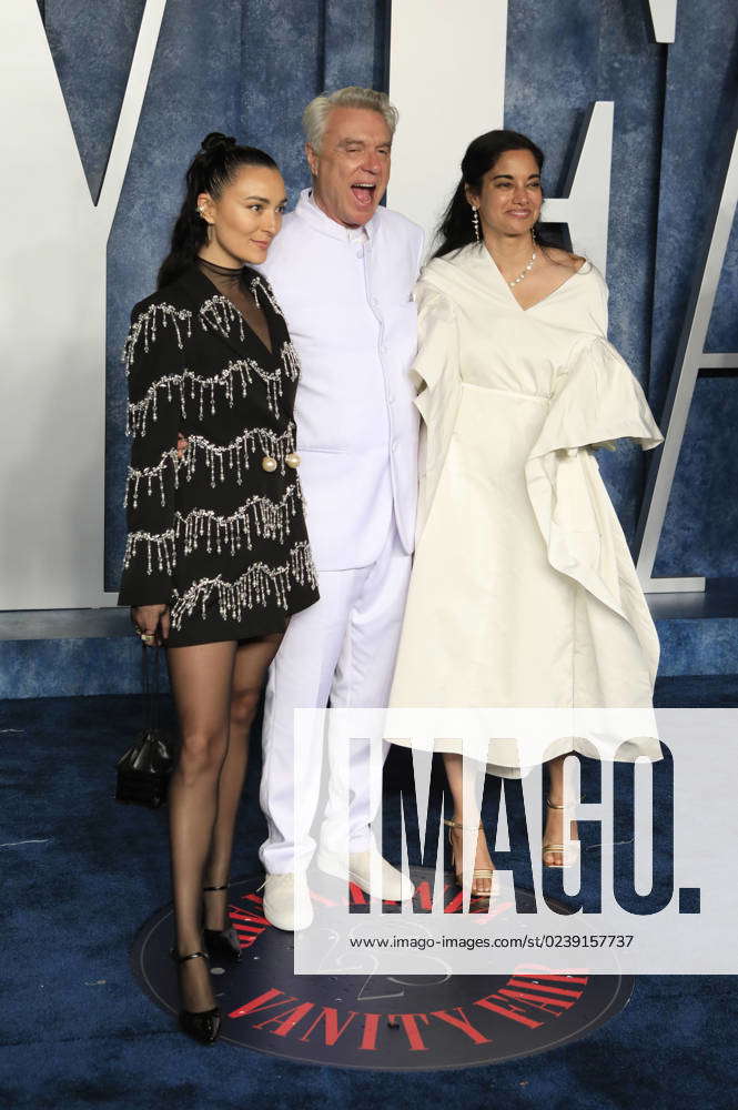 Malu Abeni Valentine Byrne, David Byrne and Mala Gaonkar at the Vanity ...