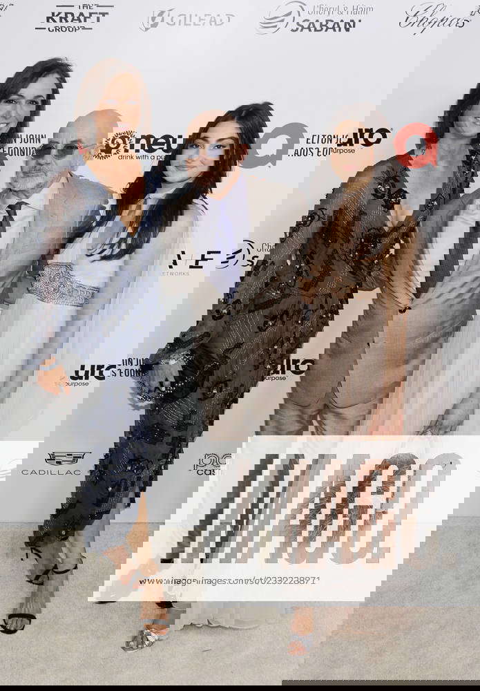 West Hollywood, California, USA: Heather Kidd, Bernie Taupin and ...