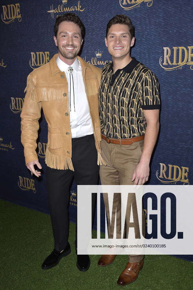 Jake Foy and Nicolas La Traverse at the premiere of the Hallmark ...