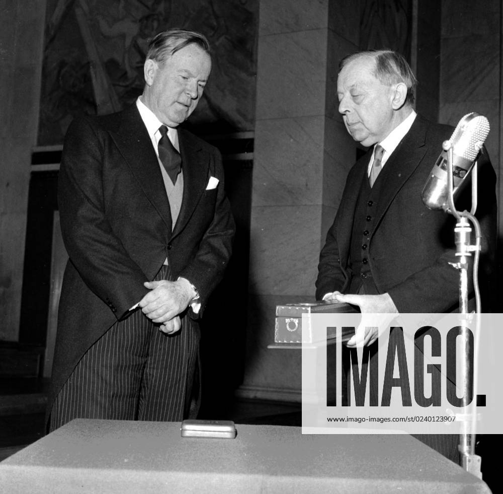 historical images OSLO 19571210 Peace Prize Nobel Peace Prize 1957 to ...