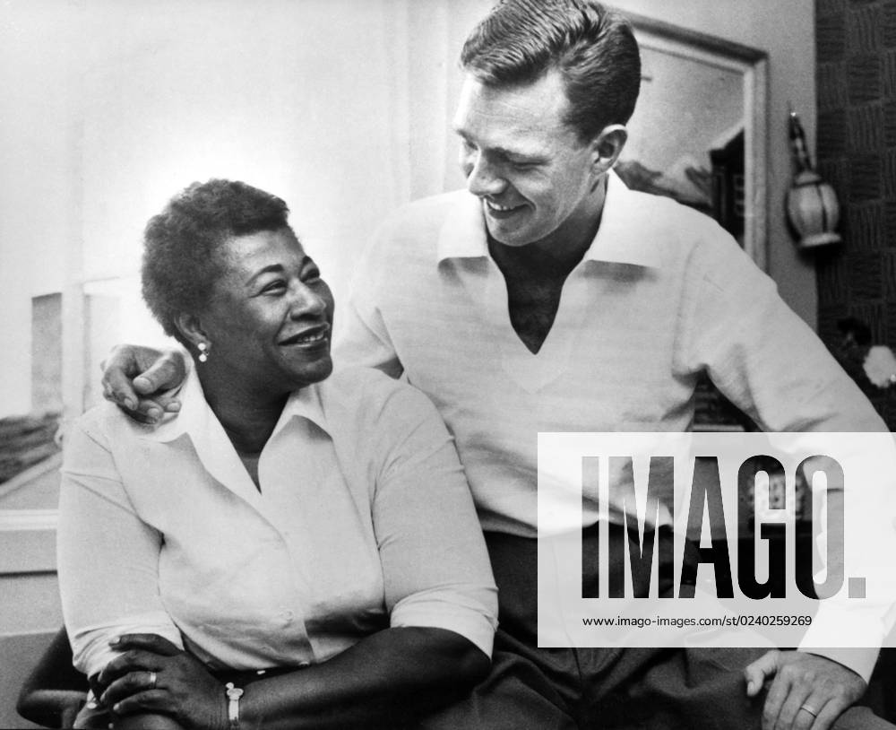 HISTORICAL PHOTOS Baerum July 1957 Jazz singer Ella Fitzgerald together ...
