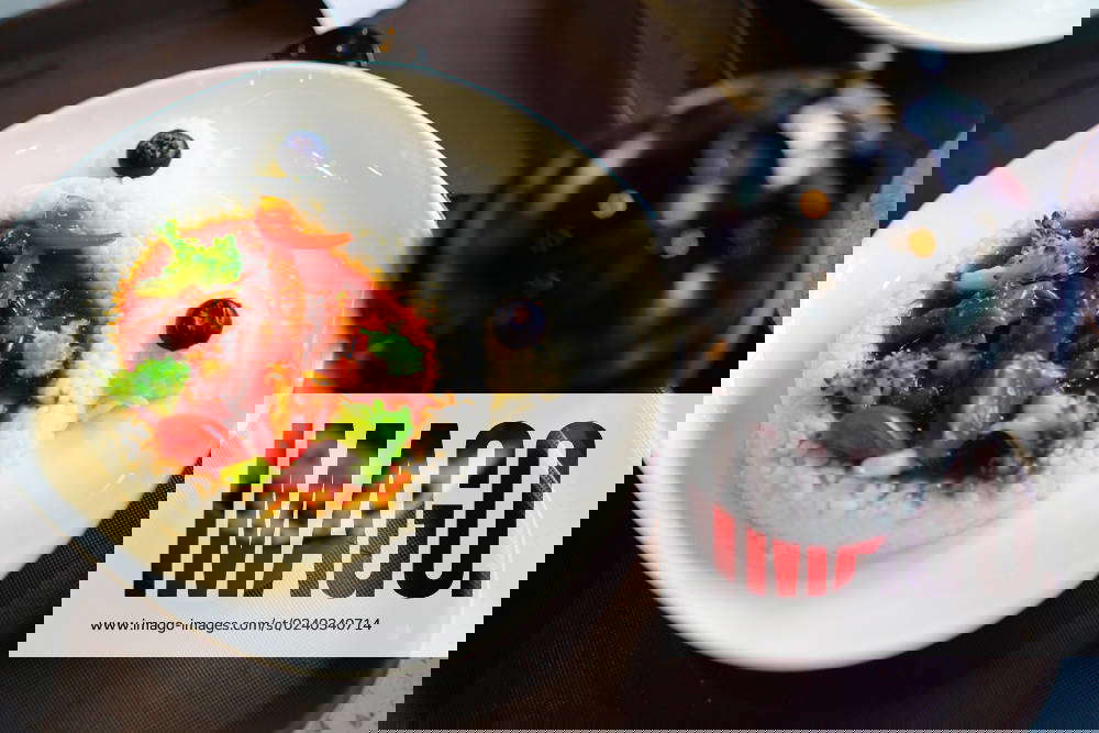 BEIJING, CHINA - MARCH 23: Cute panda-themed rice is seen at a panda ...