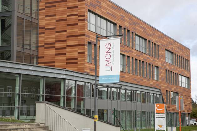 Illustration picture shows the Umons University, in Mons, 24 March 2023 ...