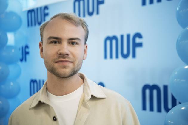 KARLSTAD 230324 Douglas Thor, chairman of MUF, at the Sweden meeting in ...