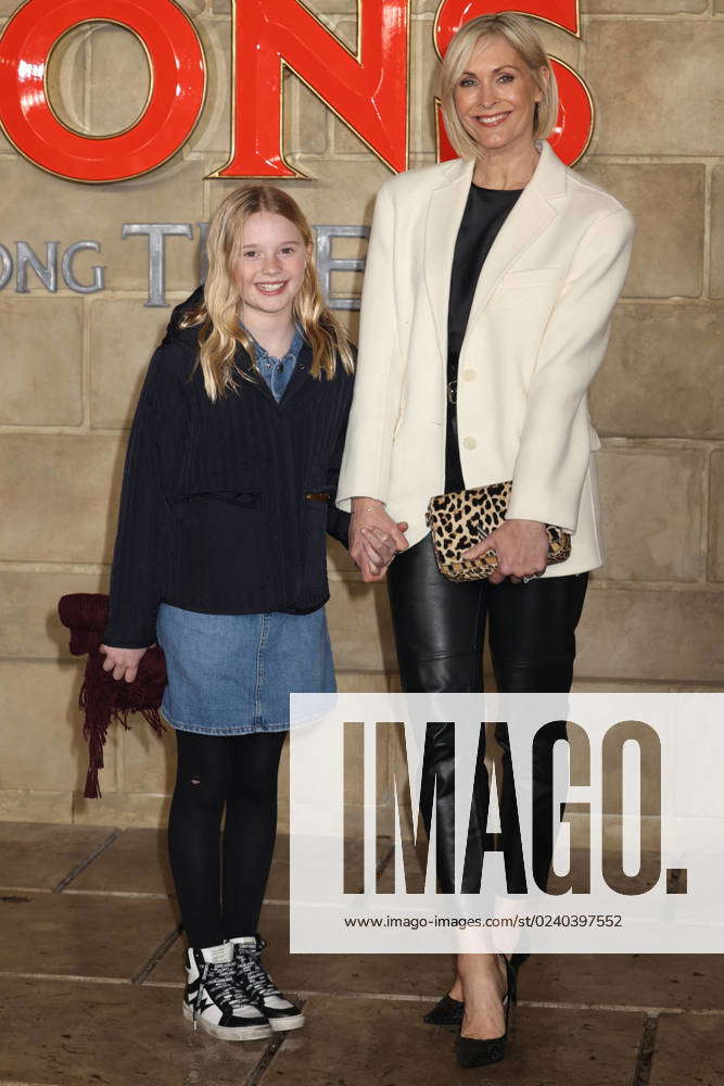 Ella Rose Midgley and Jenni Falconer attend the UK premiere of Dungeons ...