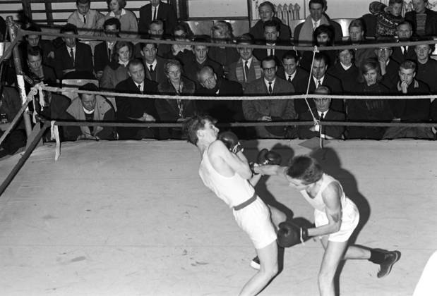Oslo 19630119 Is this a sport Junior boxing championships have been ...