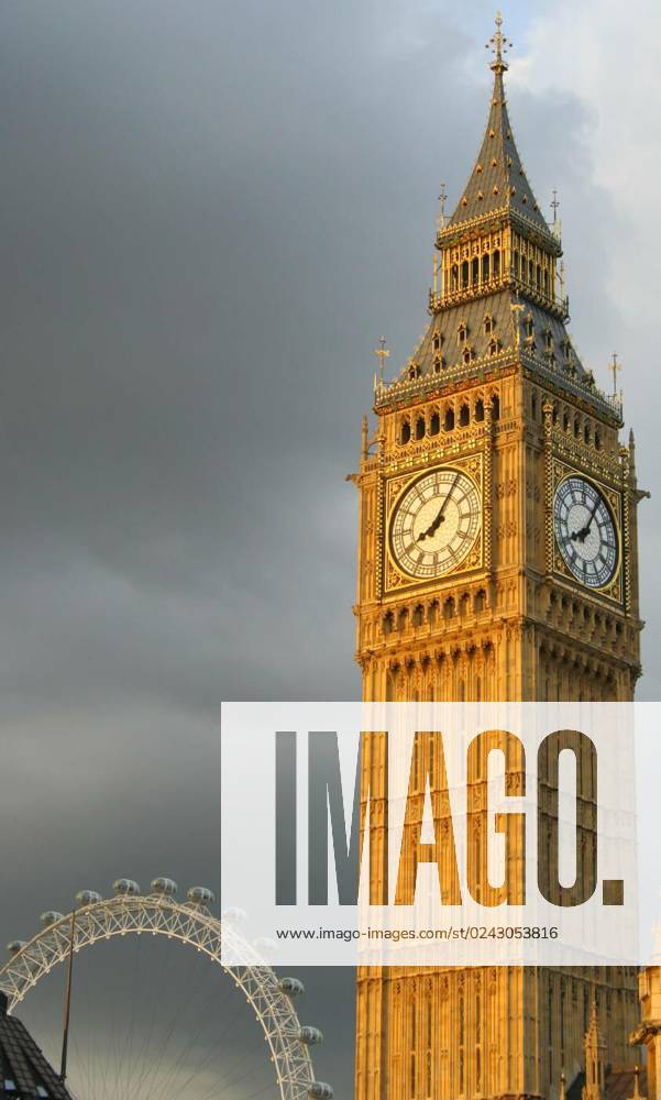 Two sights, london s 1 landmark with the giant wheel , london s 1 ...