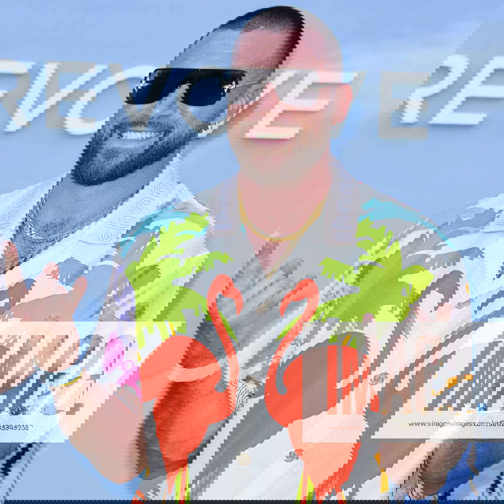 REVOLVE Festival 2023 Travis Kelce arrives at the REVOLVE Festival 2023 ...