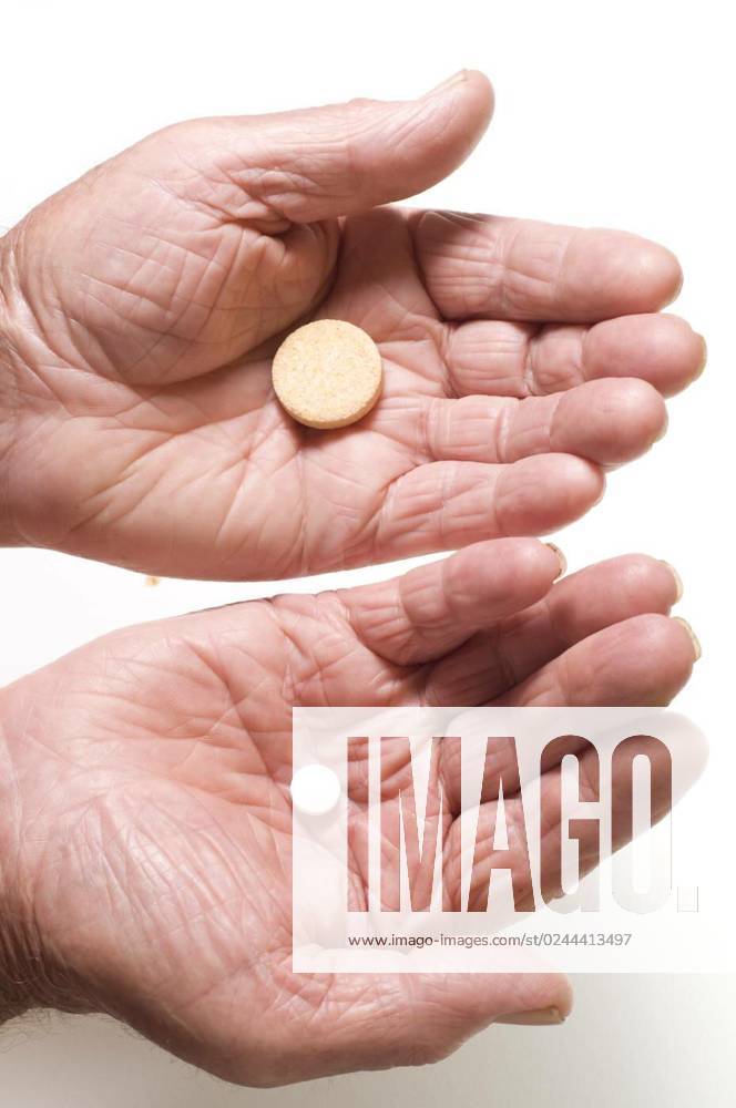 Senior hands with tablets