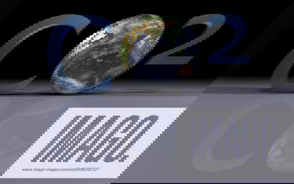 Co2 - climate change - 3d
