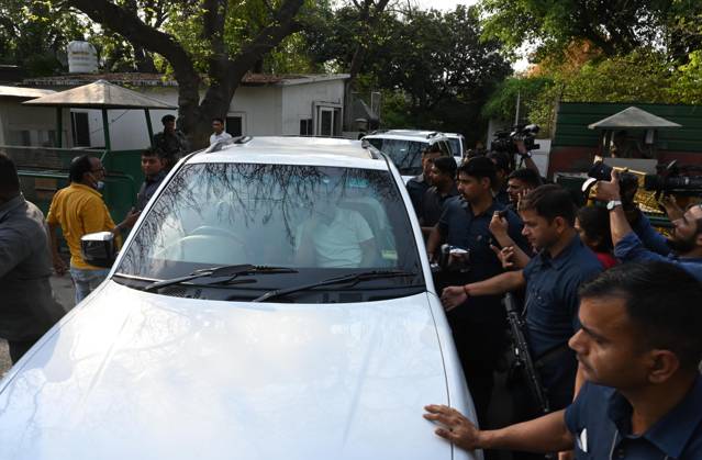 New Delhi India April 5 Congress Leader Rahul Gandhi And Kc