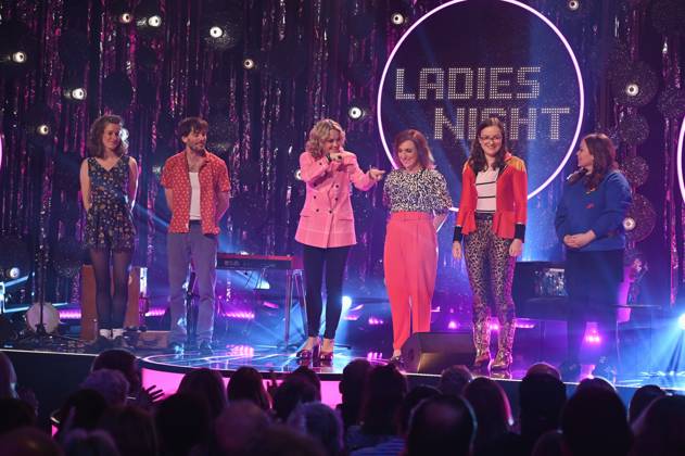 Lucie Mackert and Peter Fischer are MACKEFISCH, l r, Lisa Feller ...