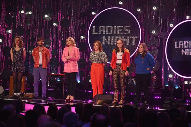 Lucie Mackert and Peter Fischer are MACKEFISCH, l r, Lisa Feller ...