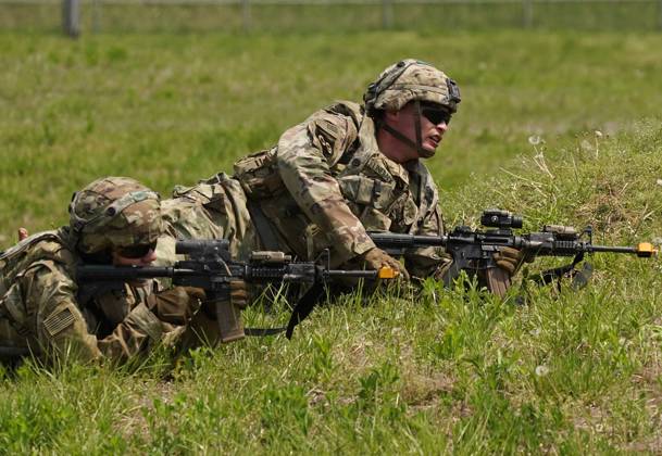 The 2ID Best Squad Competition PYEONGTAEK, SOUTH KOREA, MAY 4: US ...