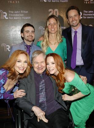 LOS ANGELES, CA - MAY 4: Amy Yasbeck, Lelia Parma, Tom Ritter, Tyler ...