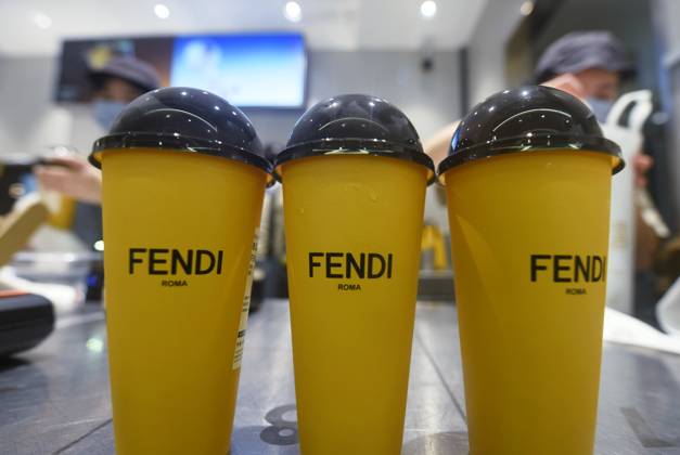 Heytea, Fendi s New Fruit Tea Sells Out A photo is being taken on ...