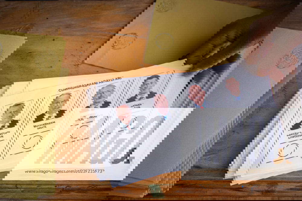 Turkish Election Ballots And Ballot Boxes On 14 May 2023, Turkish ...