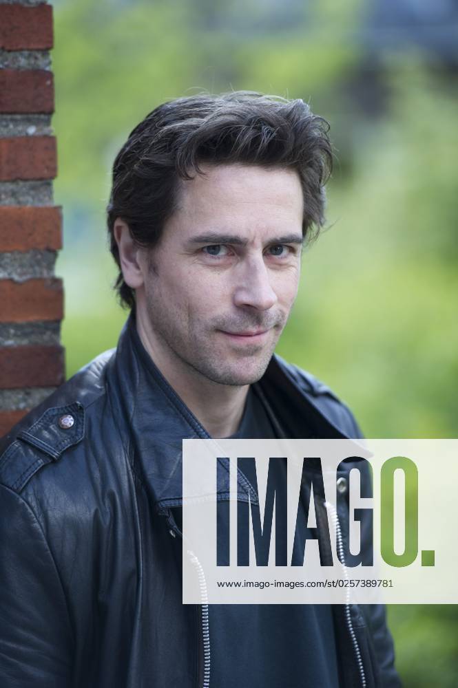 STOCKHOLM 20110525 Actor Ola Rapace during a break in the recording of ...