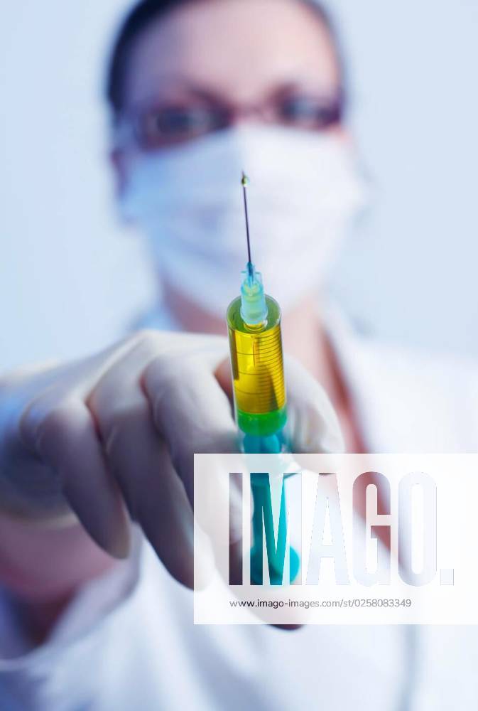 Syringe, , model released, Symbolfoto