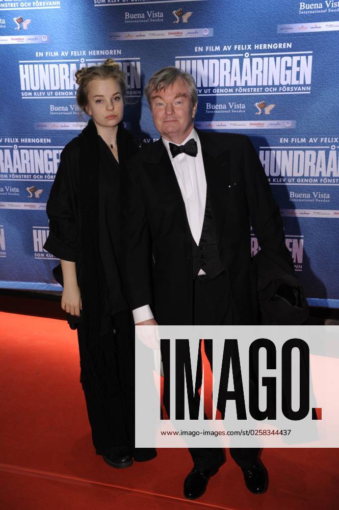 STOCKHOLM 20131216 Peter Dalle and company on the red carpet at the ...