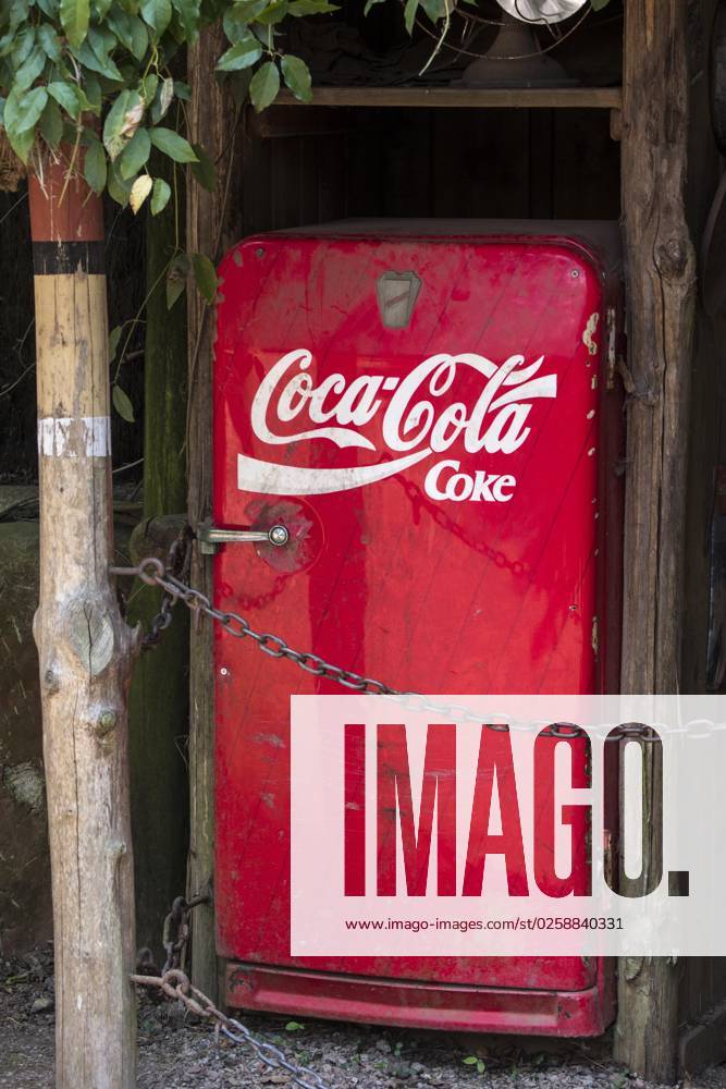 Age Red Vintage Fridge from Coca Cola Frigidaire