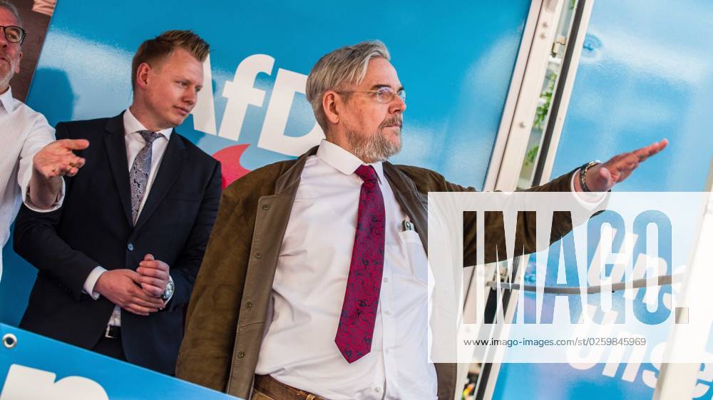 Munich, Bavaria, Germany: Thomas Baack of the AfD. After months of ...