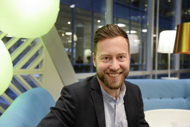 STOCKHOLM 20160201 Jakob Hellman, future head of innovation at Stockholm County Council STOCKHOLM