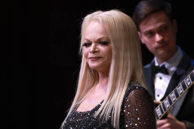 RUSSIA, MOSCOW - : Singer Larisa Dolina performs during a ceremony to ...