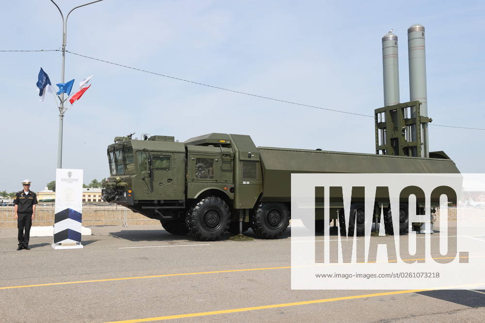 RUSSIA, ST PETERSBURG - JUNE 22, 2023: A K-300P Bastion-P coastal ...