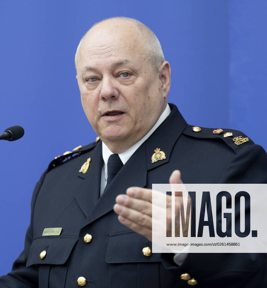 June 24, 2023, St.John s, NL, Canada: RCMP Superintendent Kent Osmond ...