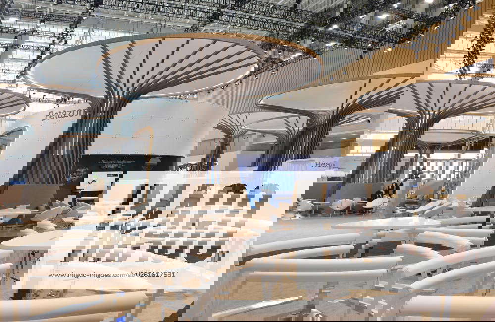 TIANJIN, CHINA - JUNE 25: Interior view the Tianjin Meijiang Convention ...