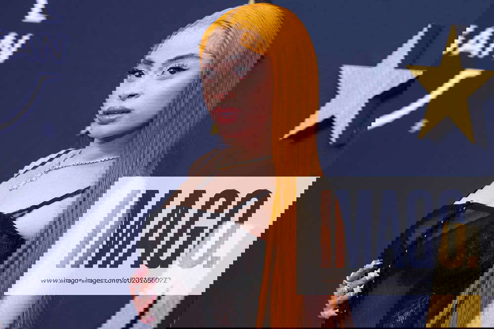 BET Awards 2023 - LA American rapper Ice Spice wearing Dolce and ...