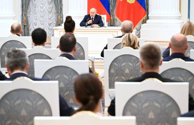 Russia Putin RANEPA Graduates 8472247 04.07.2023 Russian President ...