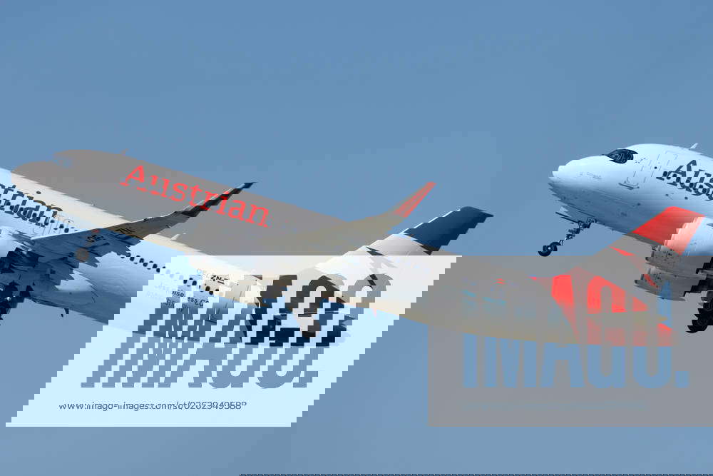 Airbus A320 271N A20N of the airline Austrian Airlines OS AUA with the ...